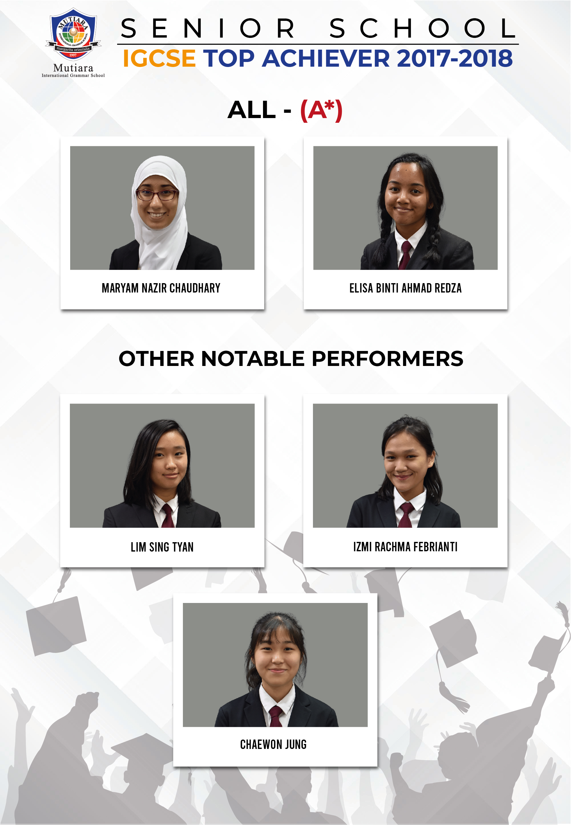 MIGS IGCSE Results Mutiara International Grammar School